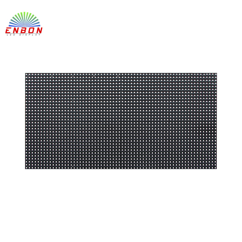 P4 high contrast HD Nationstar SMD1921 black LED 256mmx128mm led display modules for outdoor ...
