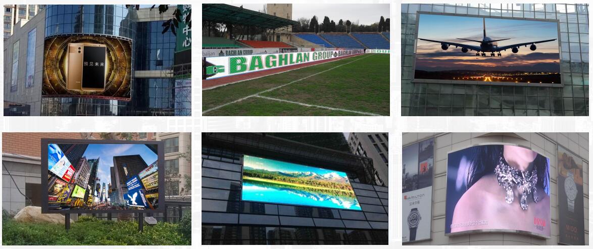 P7.81 Outdoor aluiminum cabinet front access digital led sign Board ...